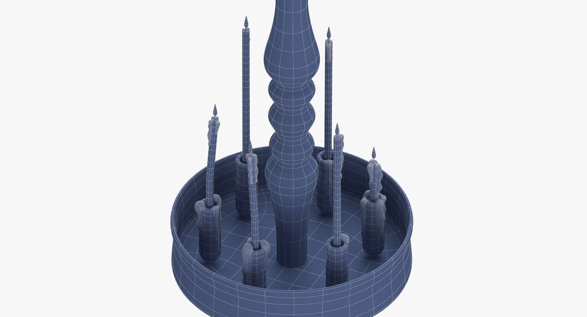 3D Candlestick 02 Model - TurboSquid 1828914