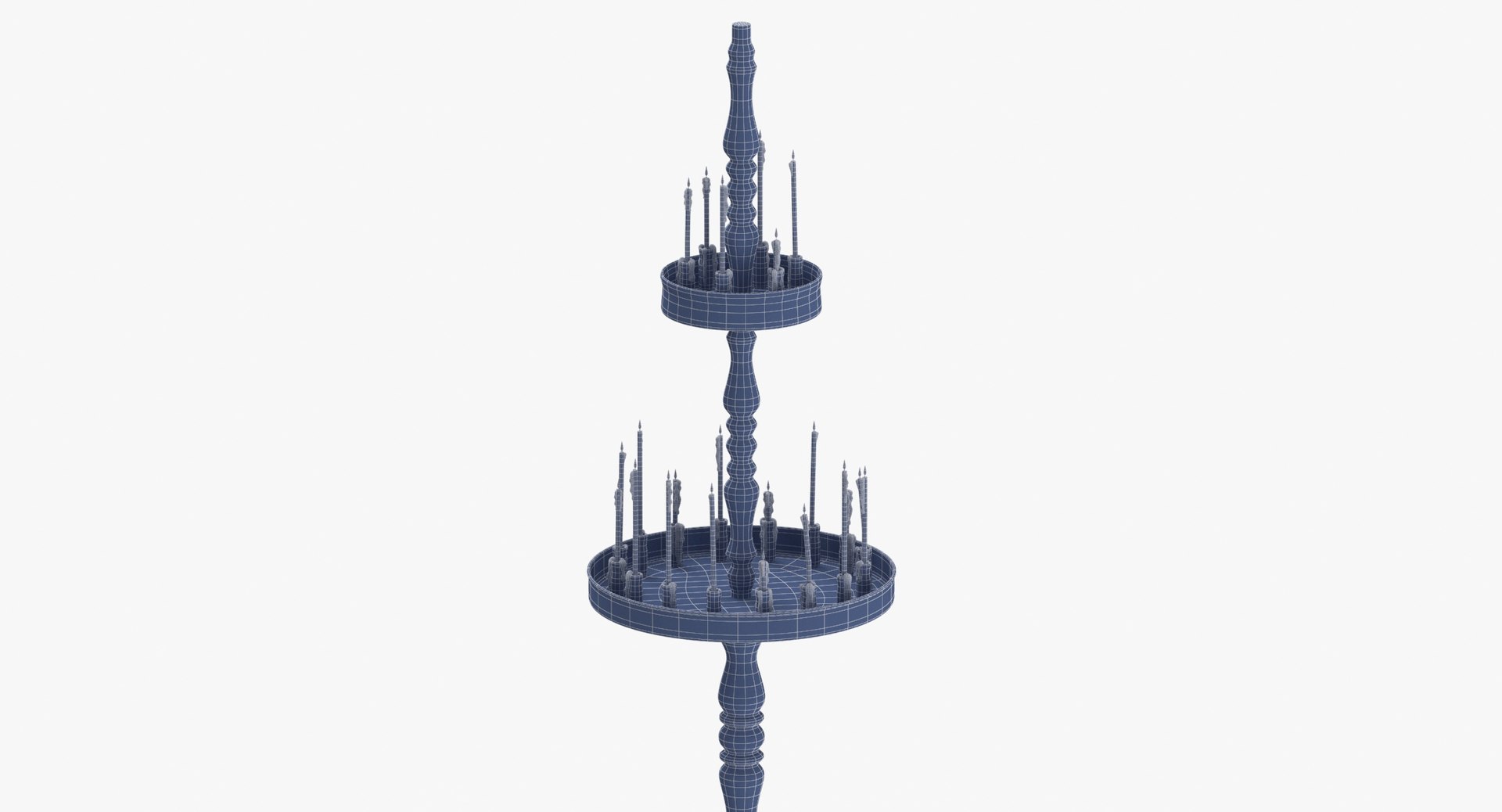3D Candlestick 02 Model - TurboSquid 1828914