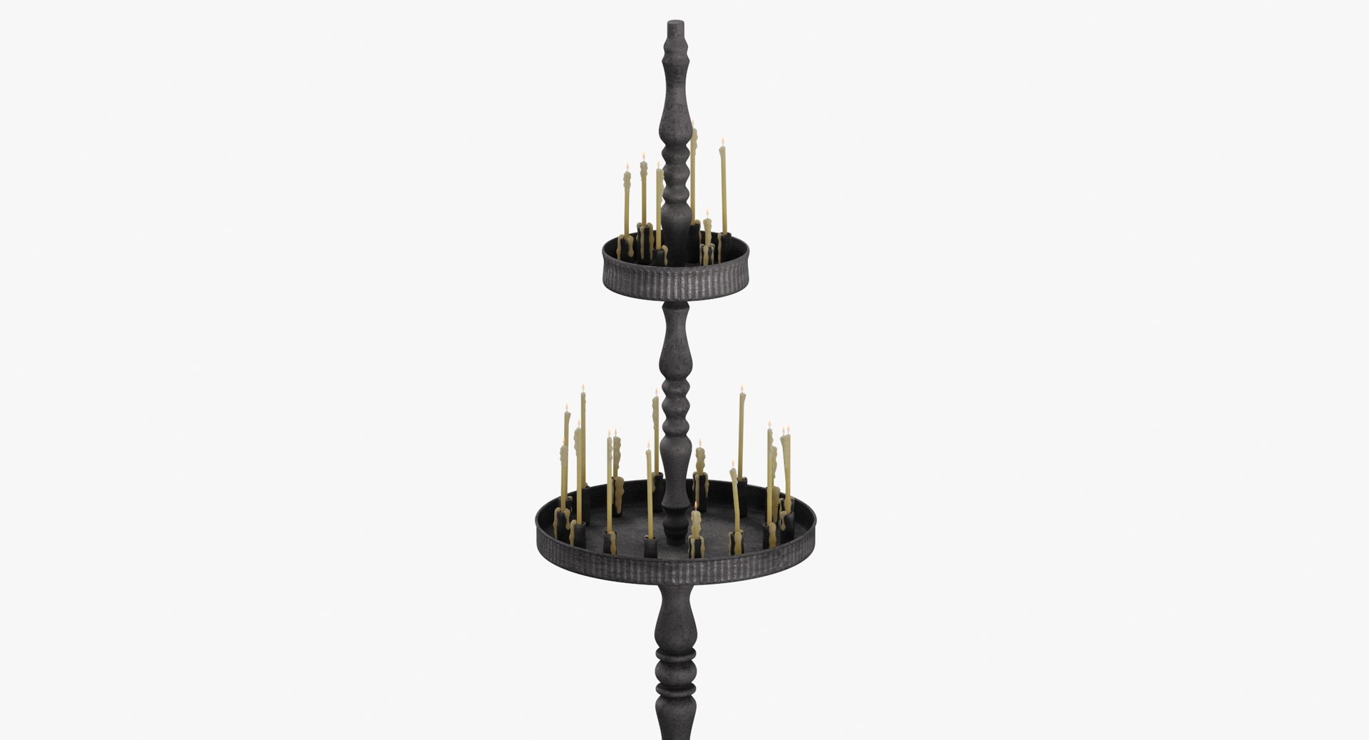 3D Candlestick 02 Model - TurboSquid 1828914