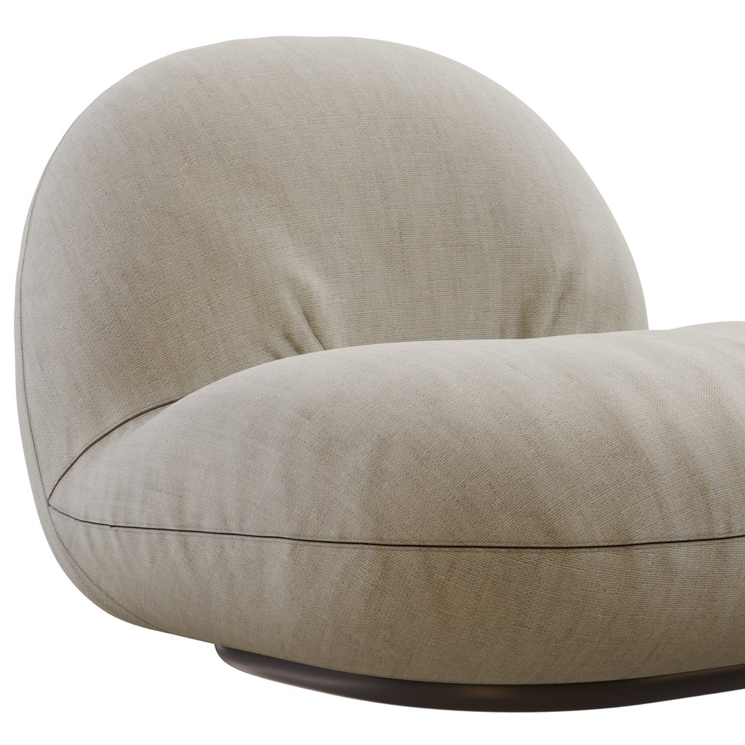 3D Pacha Armchair By Gubi - TurboSquid 1999741