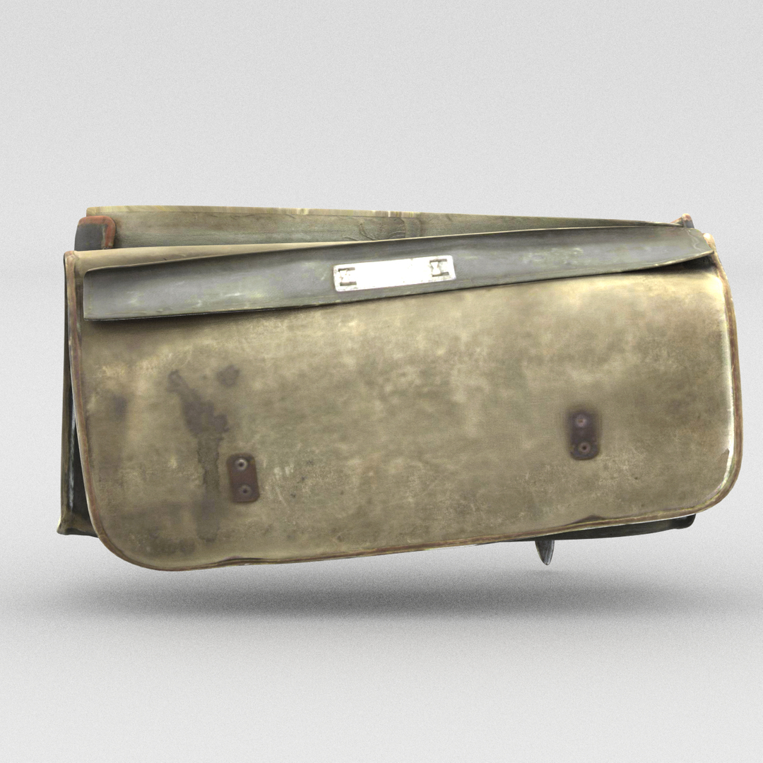 Satchel Open 3D Model - TurboSquid 1222322