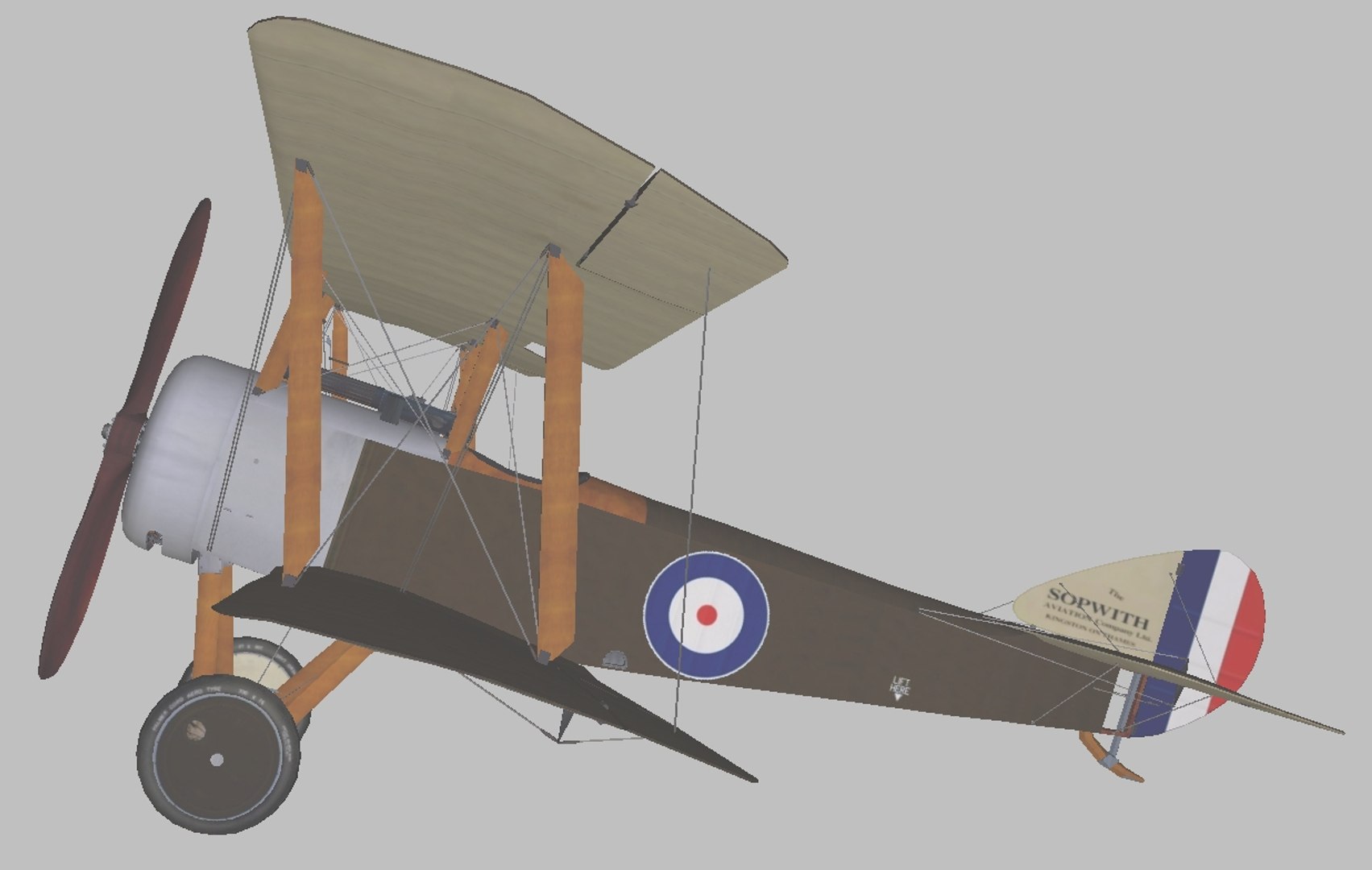 3D Sopwith Pup Model - TurboSquid 1158248