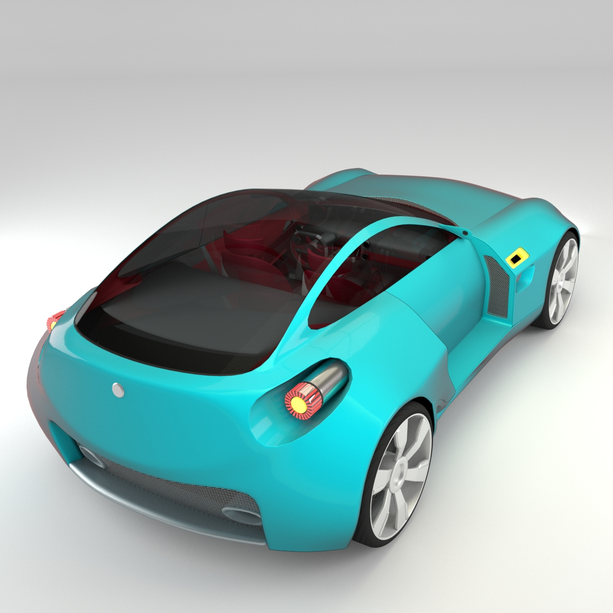 3D model interior version concept coupe - TurboSquid 1393014