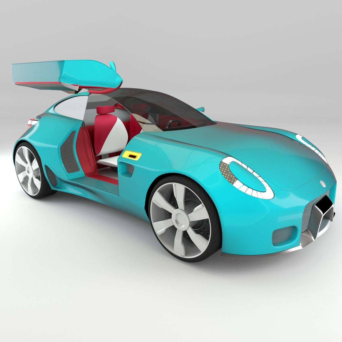 3D model interior version concept coupe - TurboSquid 1393014