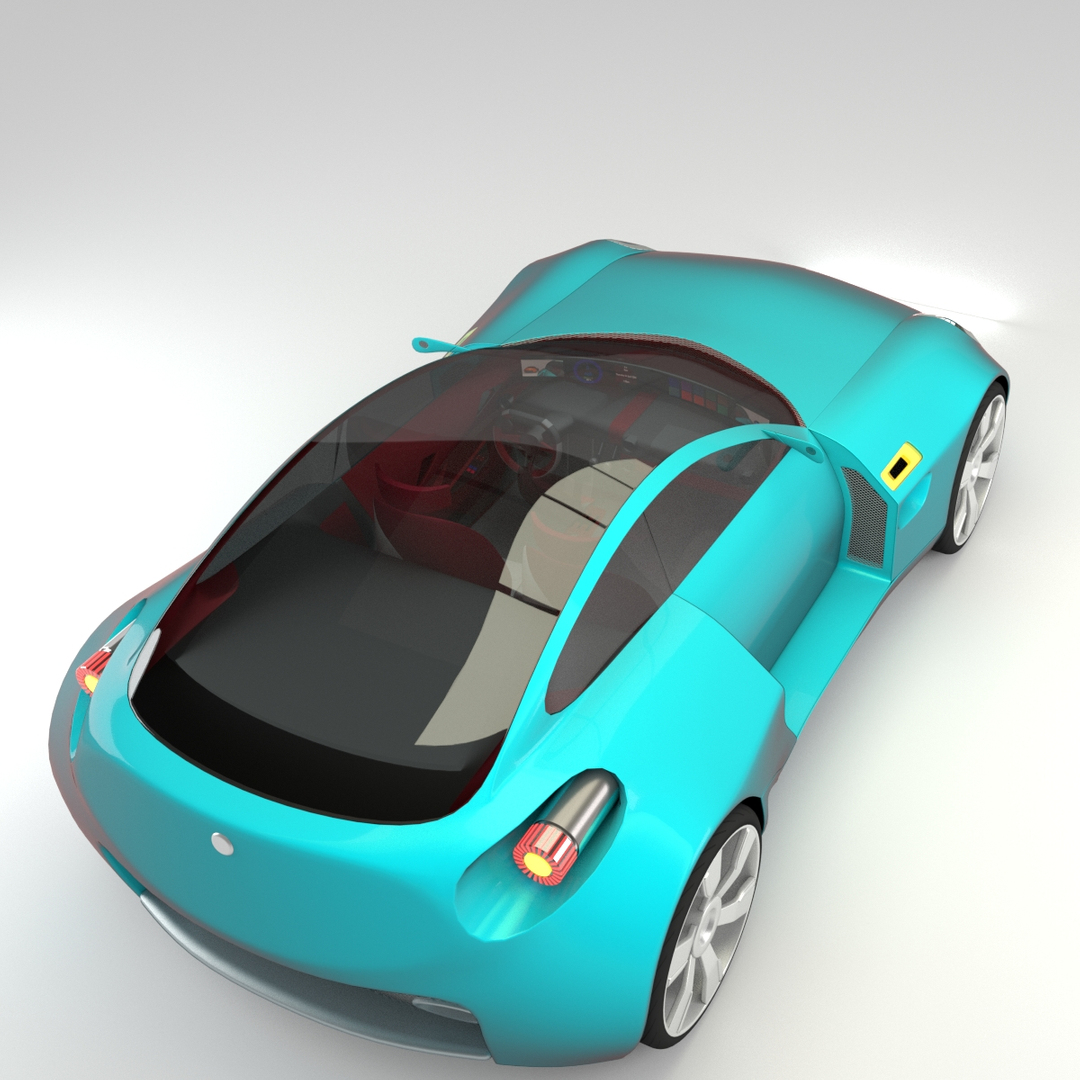 3D model interior version concept coupe - TurboSquid 1393014