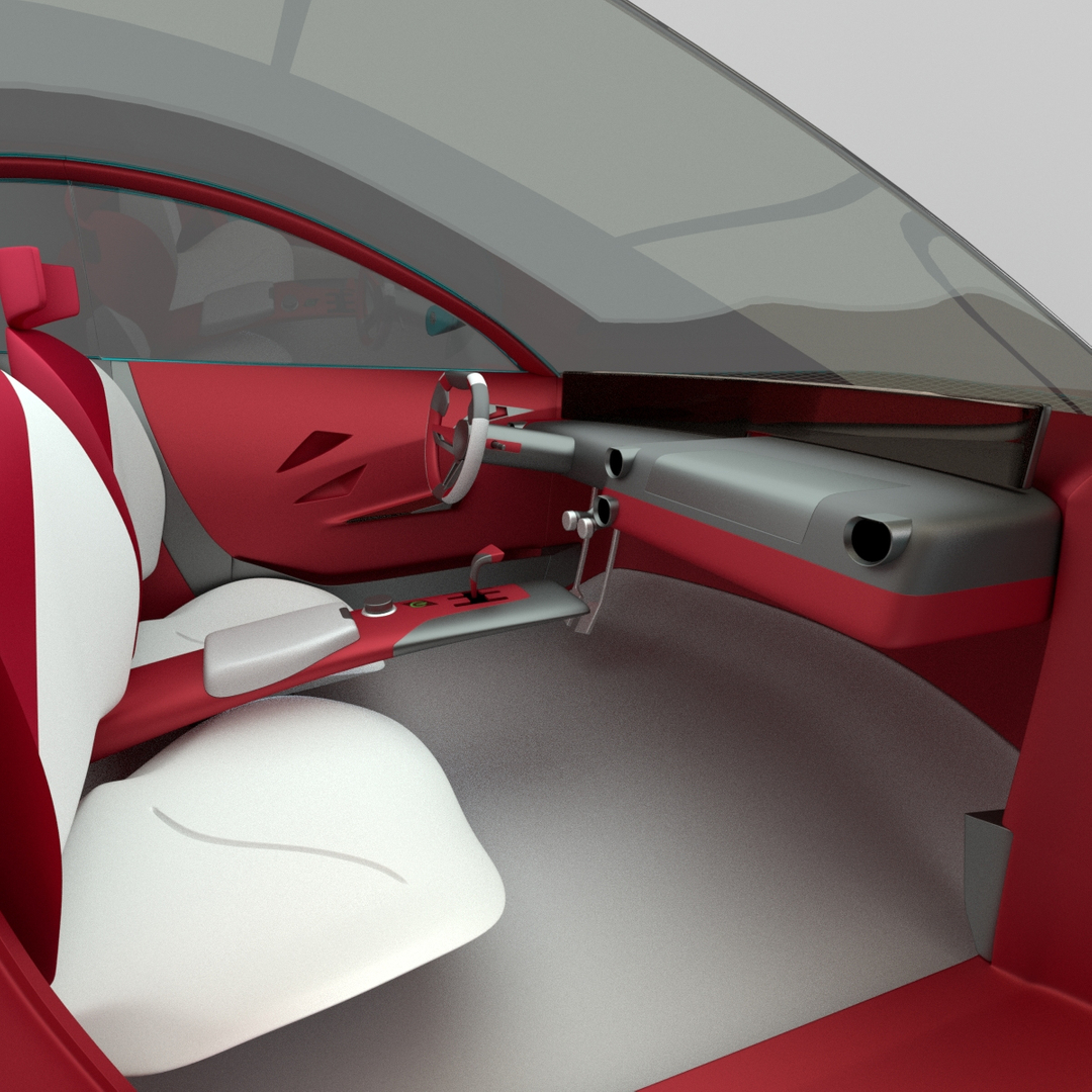 3D model interior version concept coupe - TurboSquid 1393014
