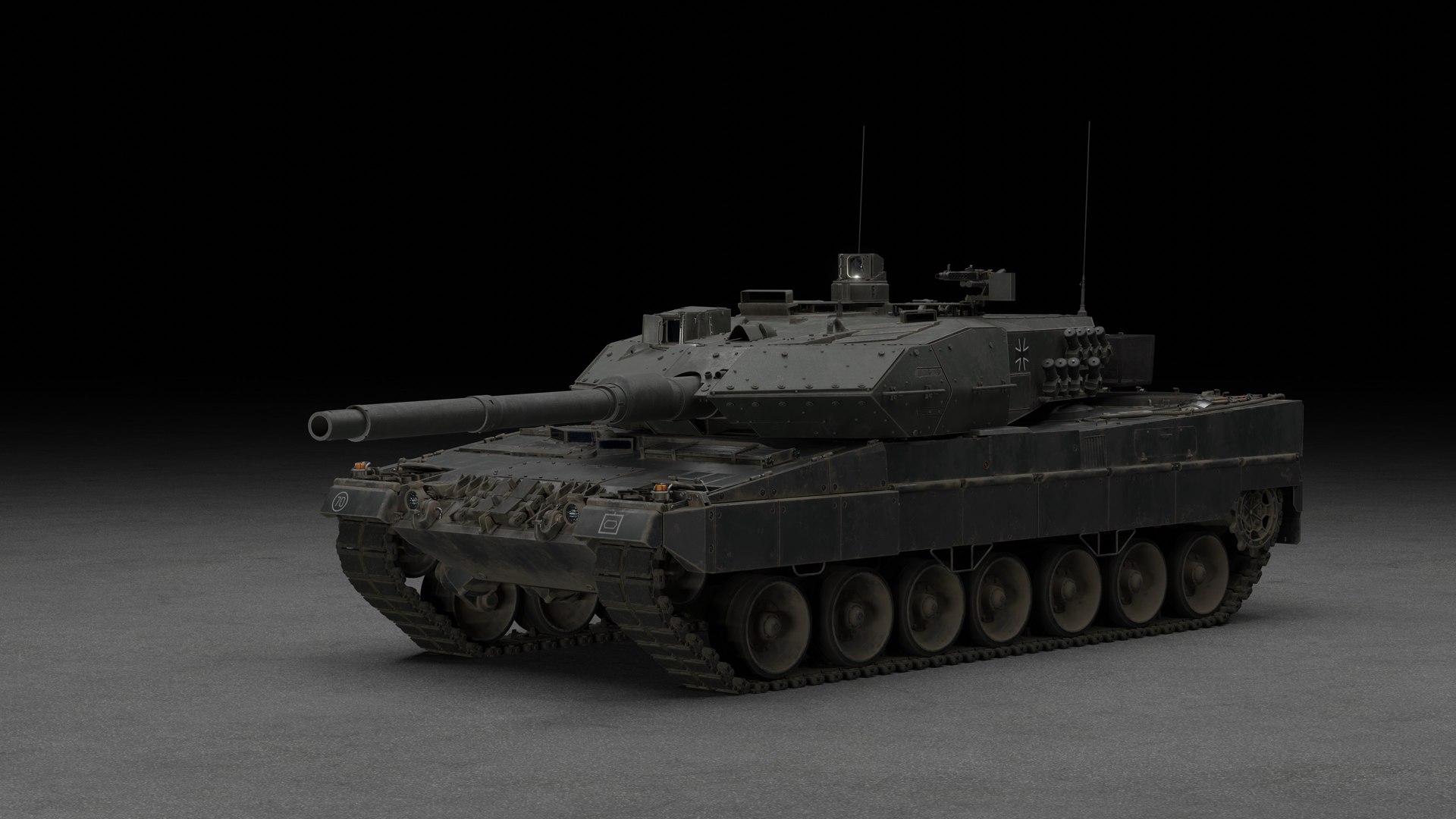 3D Tank Leopard 2A6 Model - TurboSquid 2193597