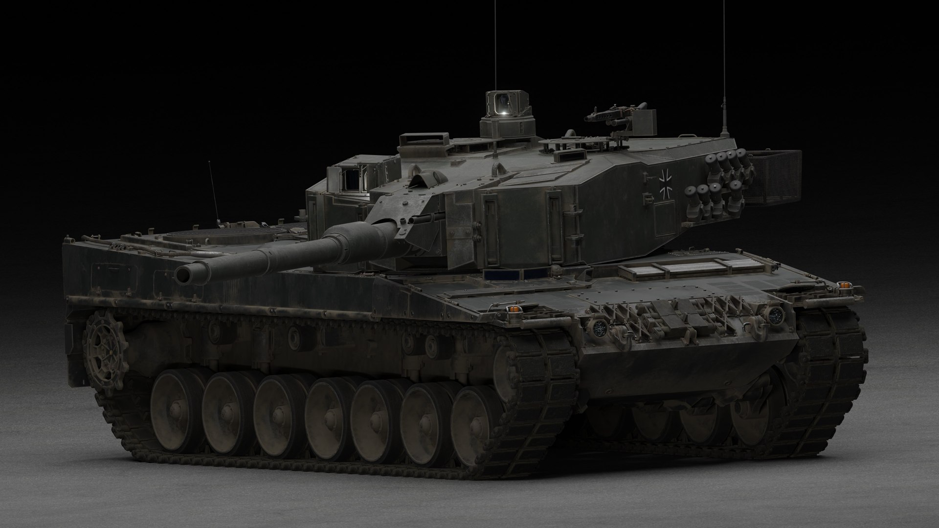 3D Tank Leopard 2A6 Model - TurboSquid 2193597
