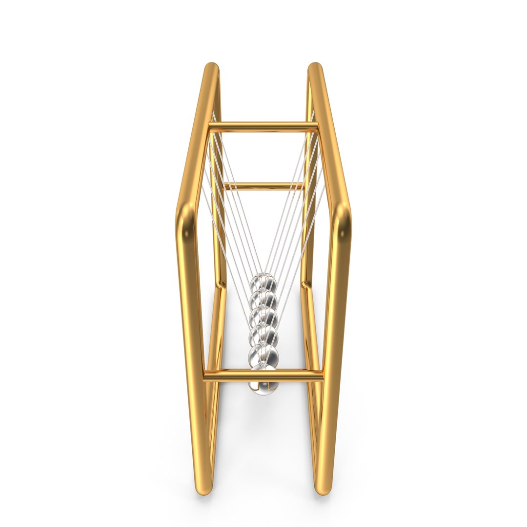 3D Newton Cradle Model - TurboSquid 2128402