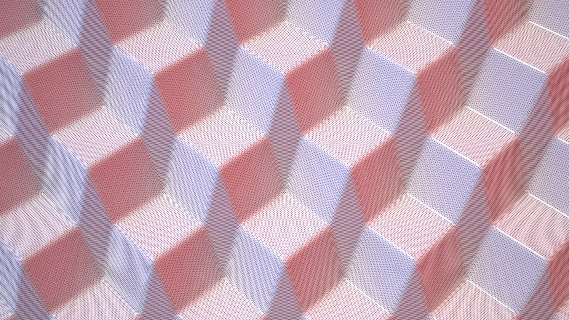 Decorative Isometric Illusion Cube Effect Wall Panel 3D - TurboSquid ...