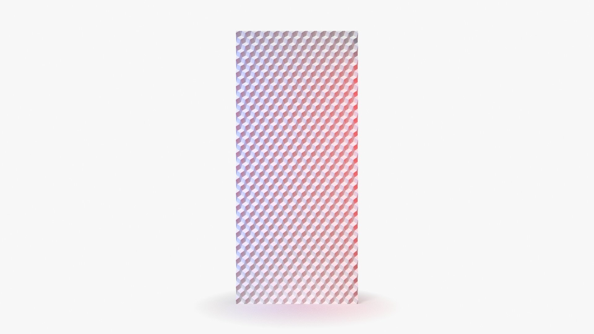 Decorative Isometric Illusion Cube Effect Wall Panel 3D - TurboSquid ...