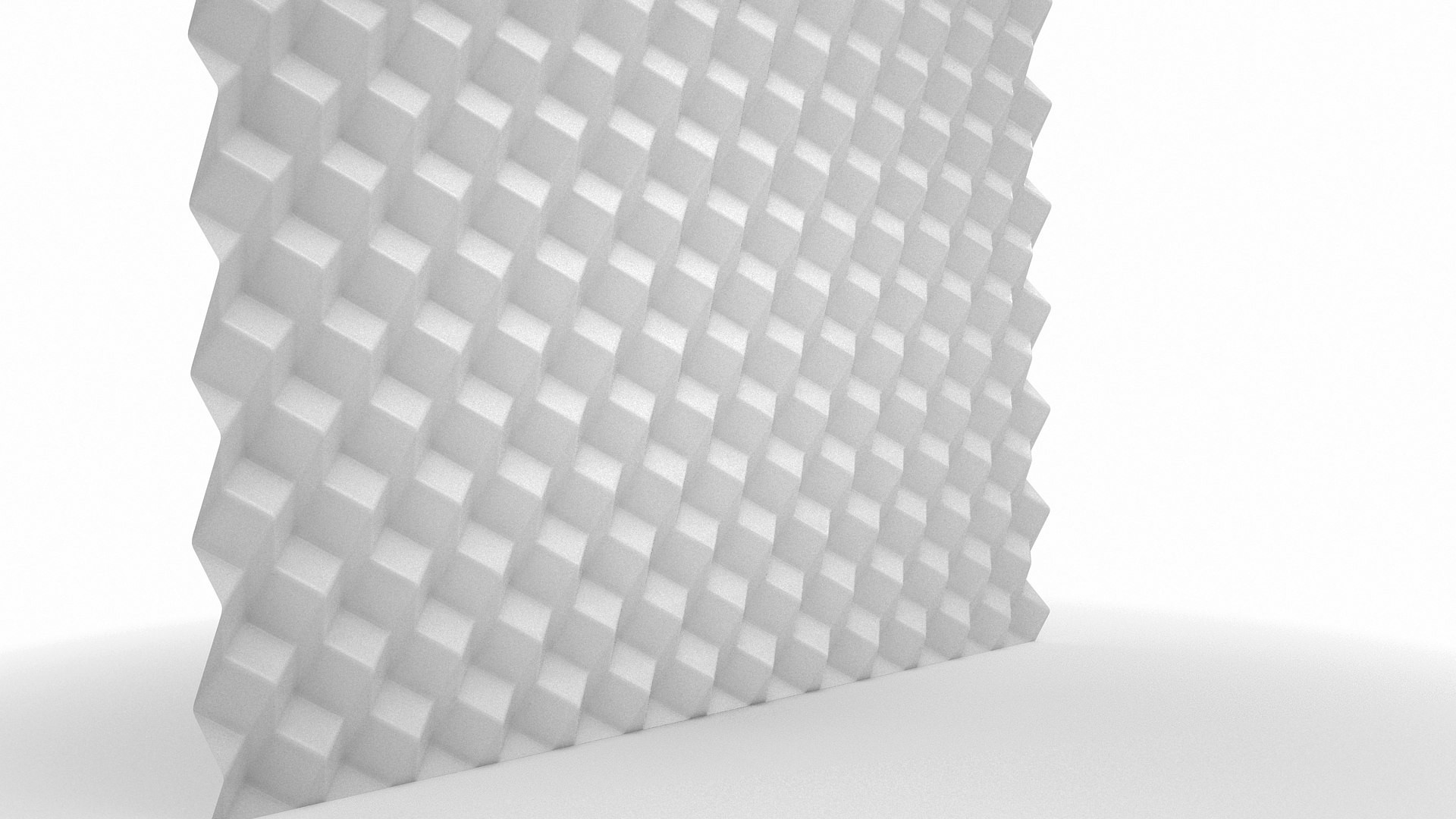 Decorative Isometric Illusion Cube Effect Wall Panel 3D - TurboSquid ...