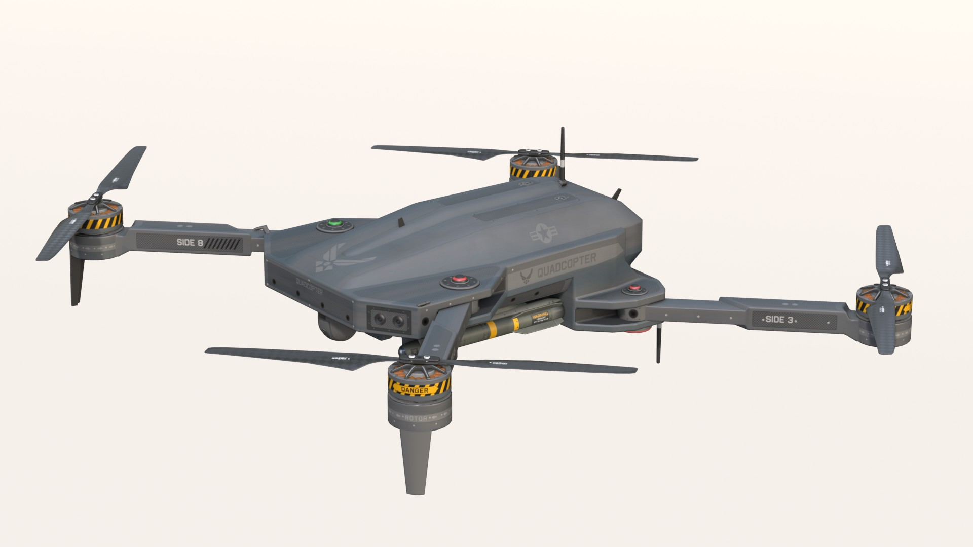 Military Drone SC 3D Model - TurboSquid 2319551