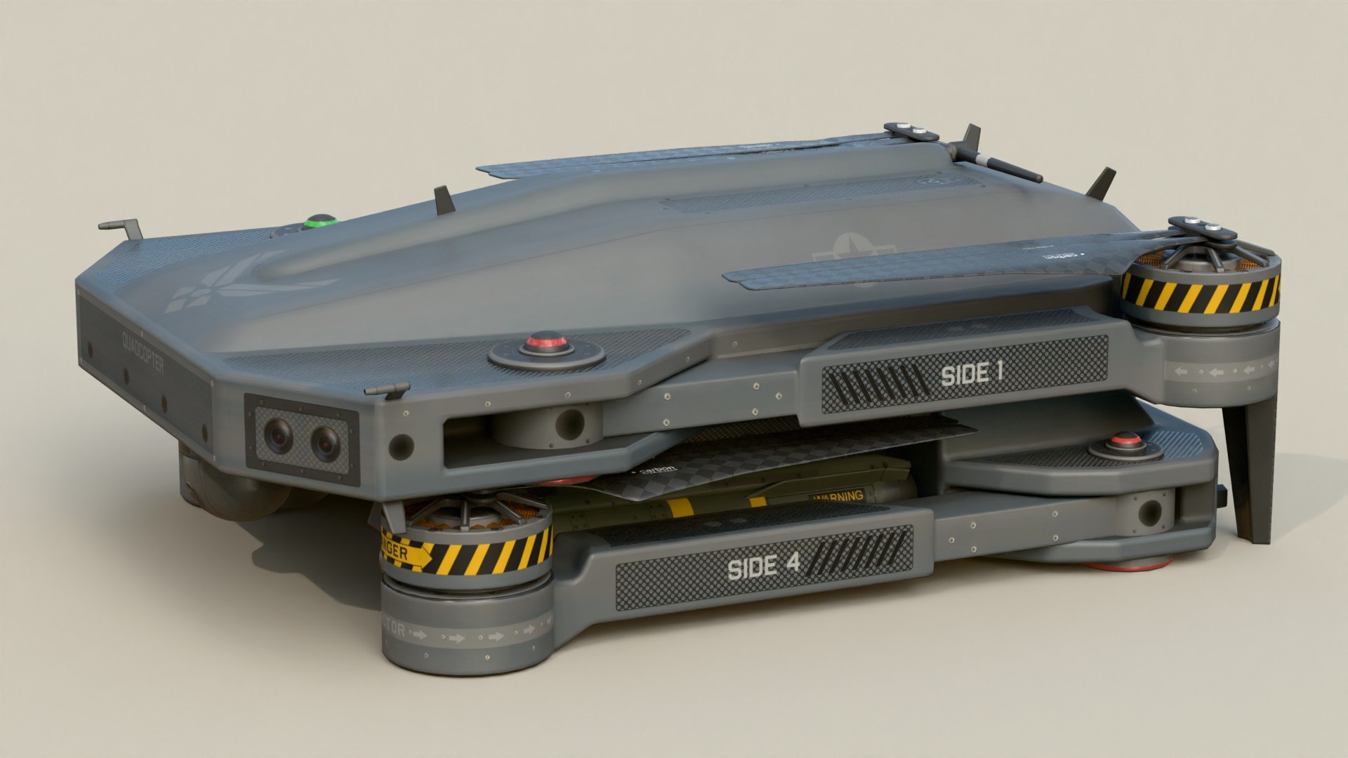 Military Drone SC 3D Model - TurboSquid 2319551