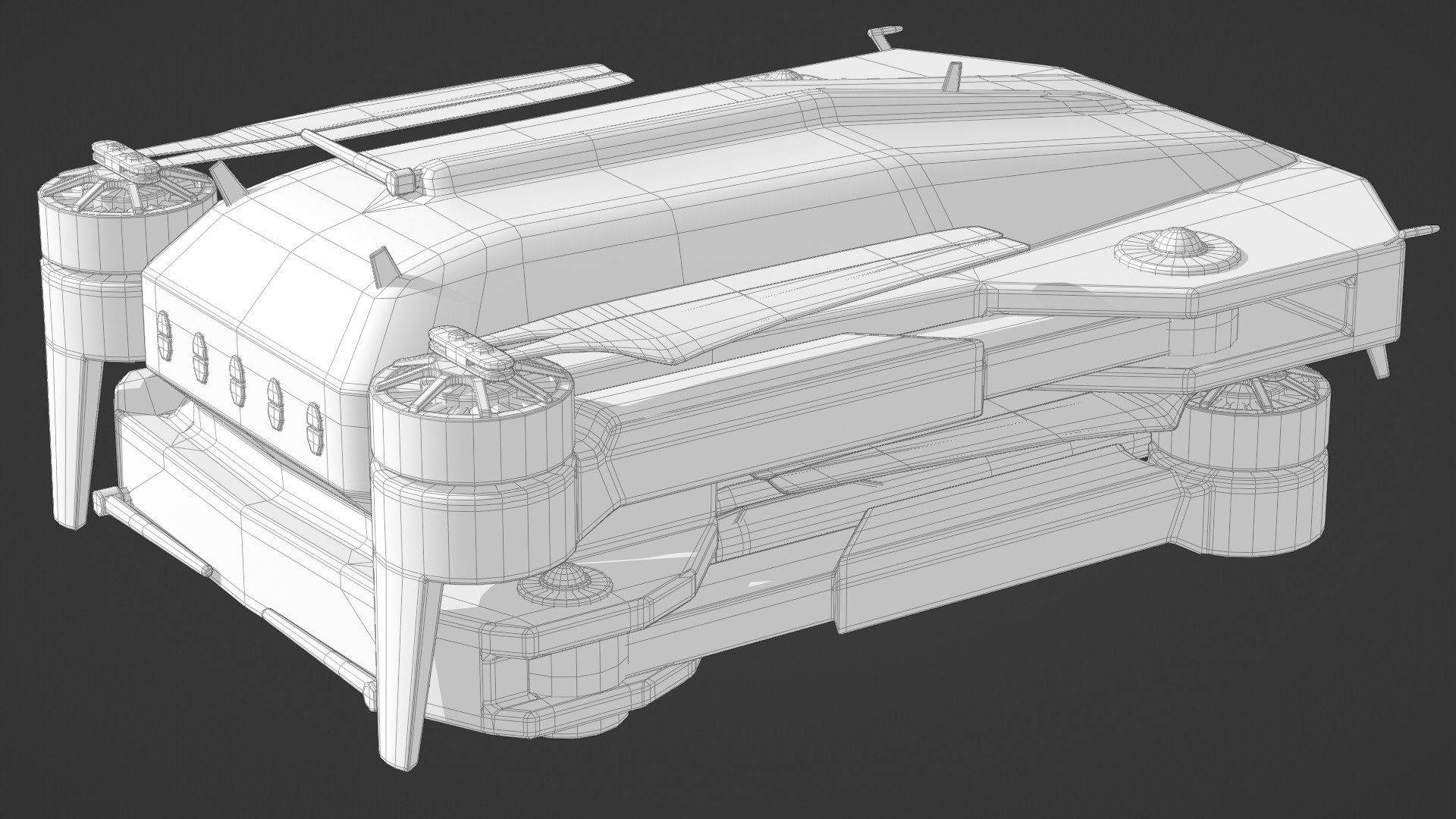 Military Drone SC 3D Model - TurboSquid 2319551