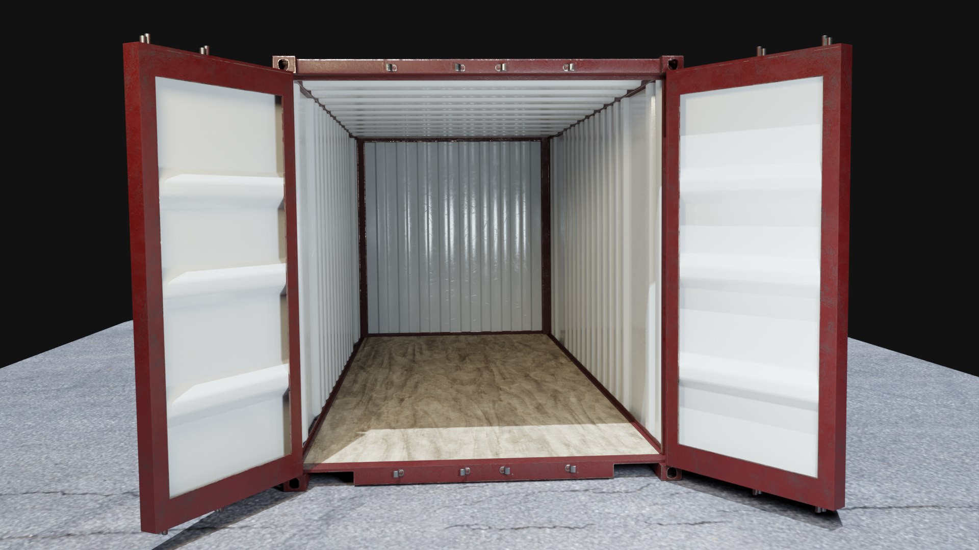 Shipping Container Model - TurboSquid 2099333