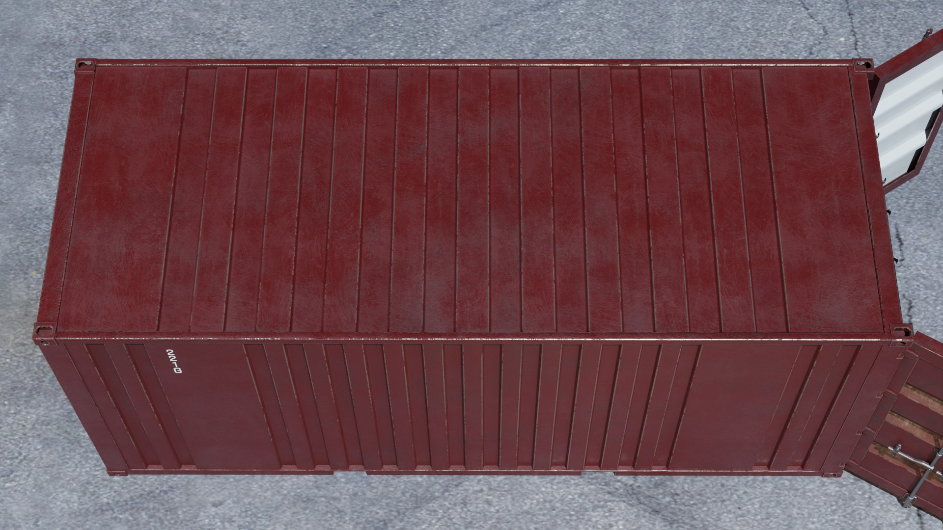 Shipping Container Model - TurboSquid 2099333