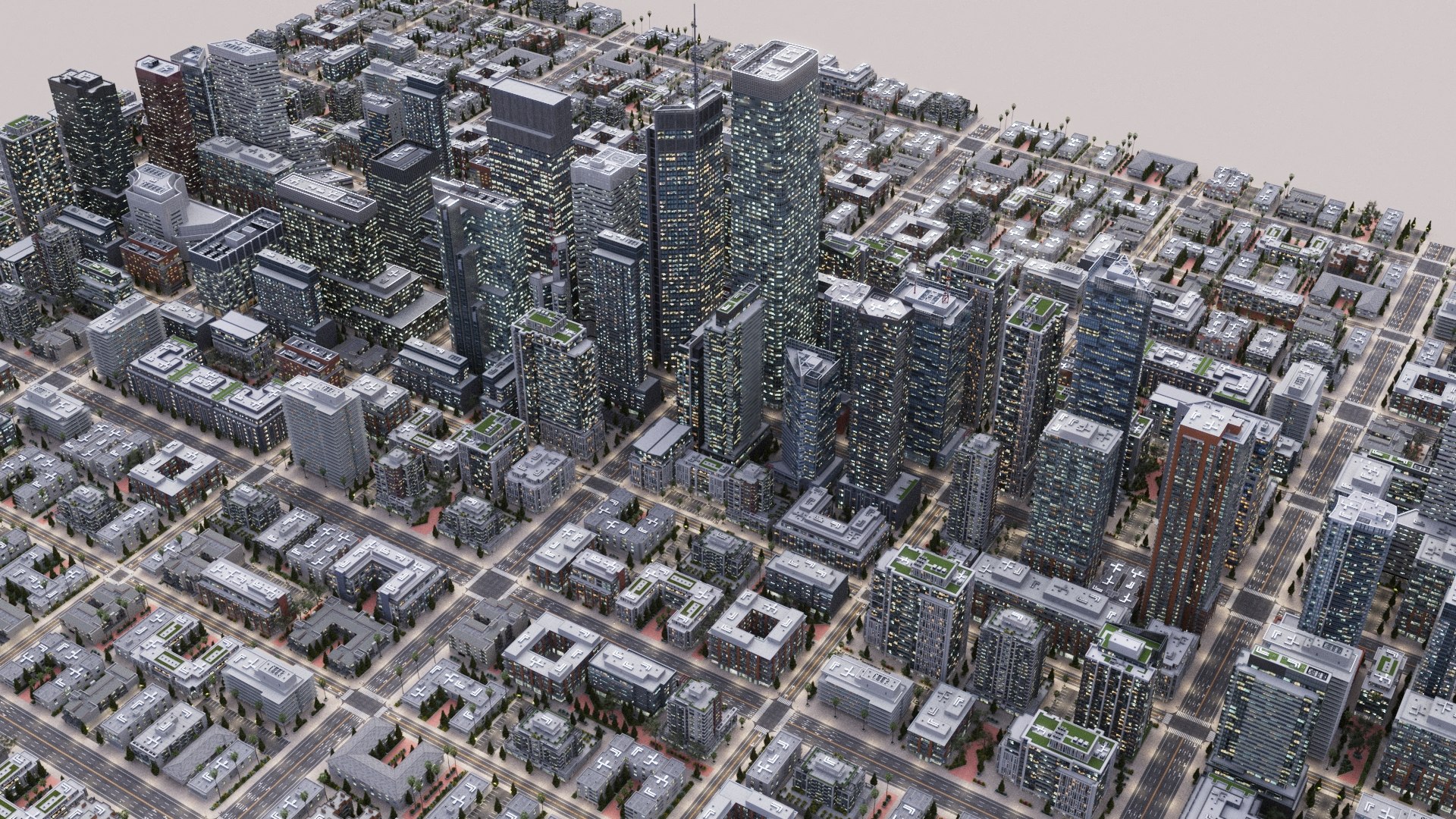 Cityscape Kitbash Collection Vol1 3D model - TurboSquid 2145208