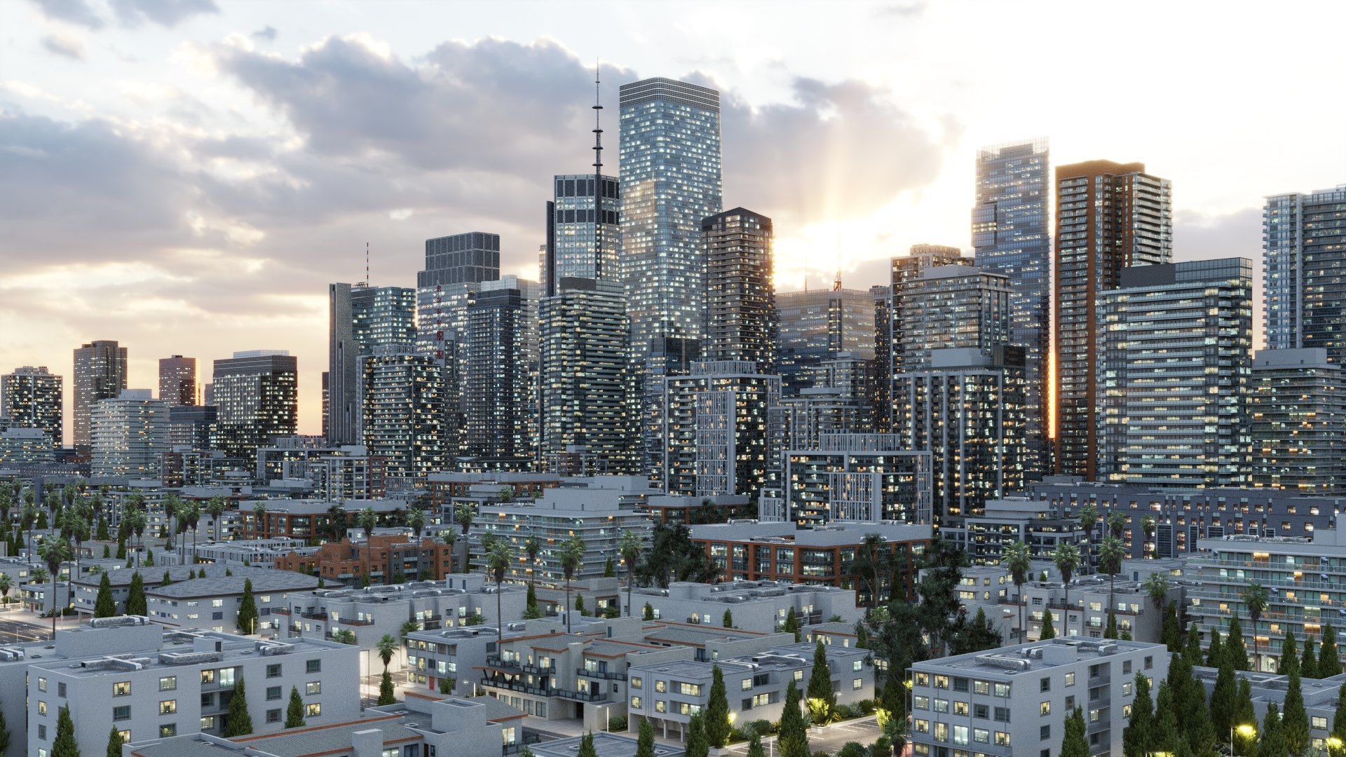 Cityscape Kitbash Collection Vol1 3D model - TurboSquid 2145208