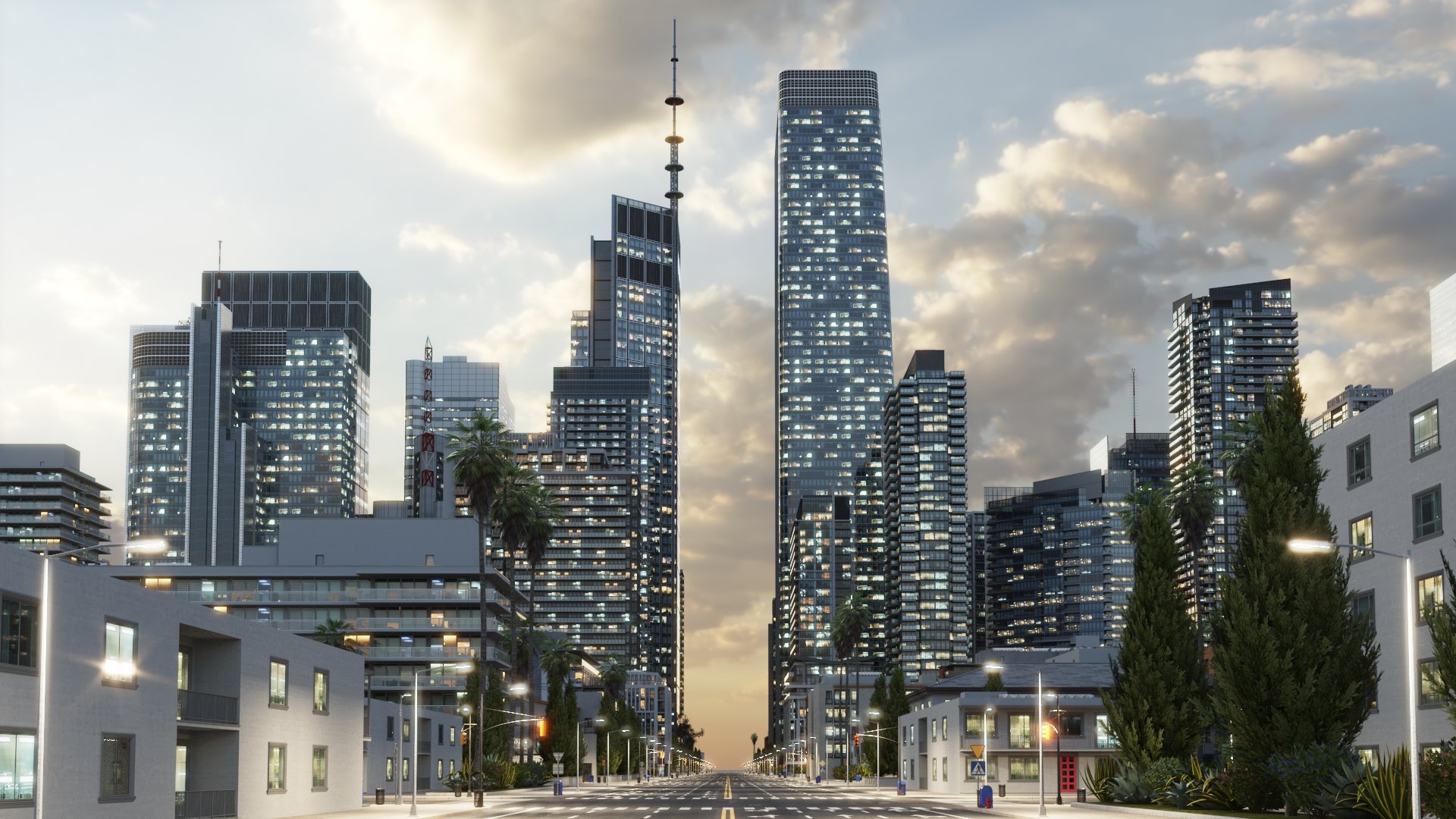 Cityscape Kitbash Collection Vol1 3D model - TurboSquid 2145208