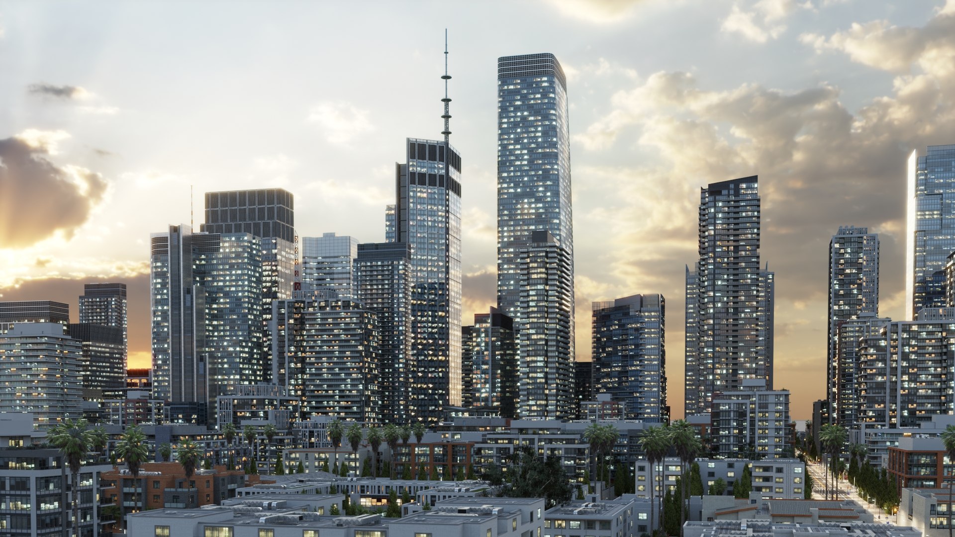 Cityscape Kitbash Collection Vol1 3D model - TurboSquid 2145208