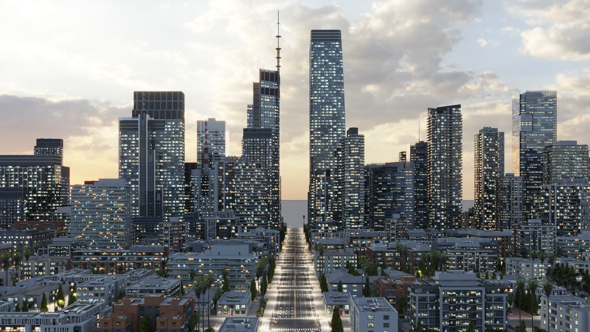 Cityscape Kitbash Collection Vol1 3D model - TurboSquid 2145208