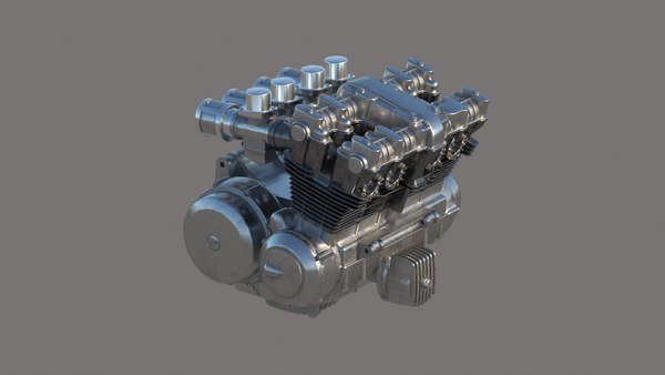 Motorcycle Engine 3D Models for Download | TurboSquid