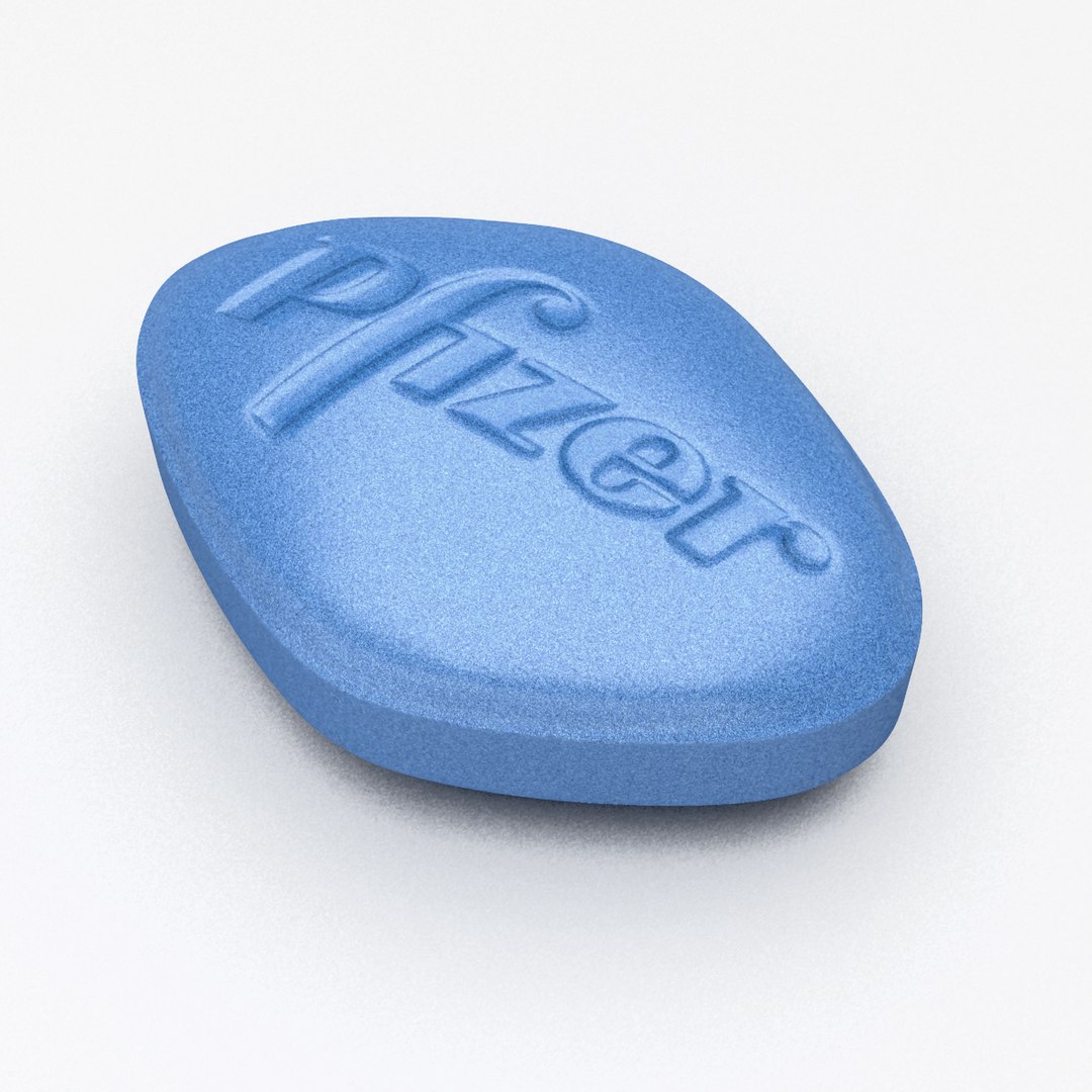 3d Model Viagra Pill