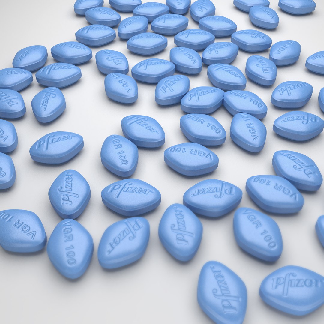 3d Model Viagra Pill