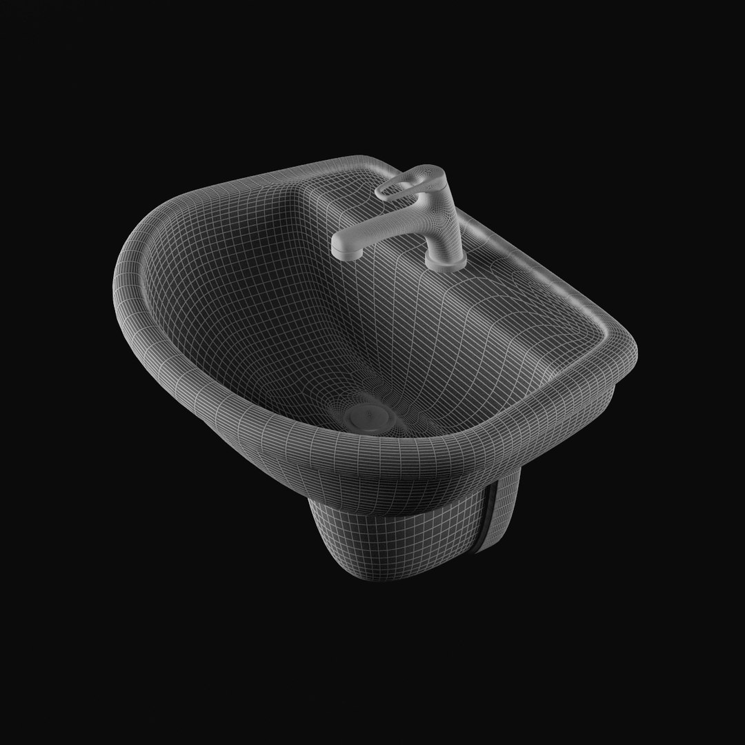 3d Classic Sink Model