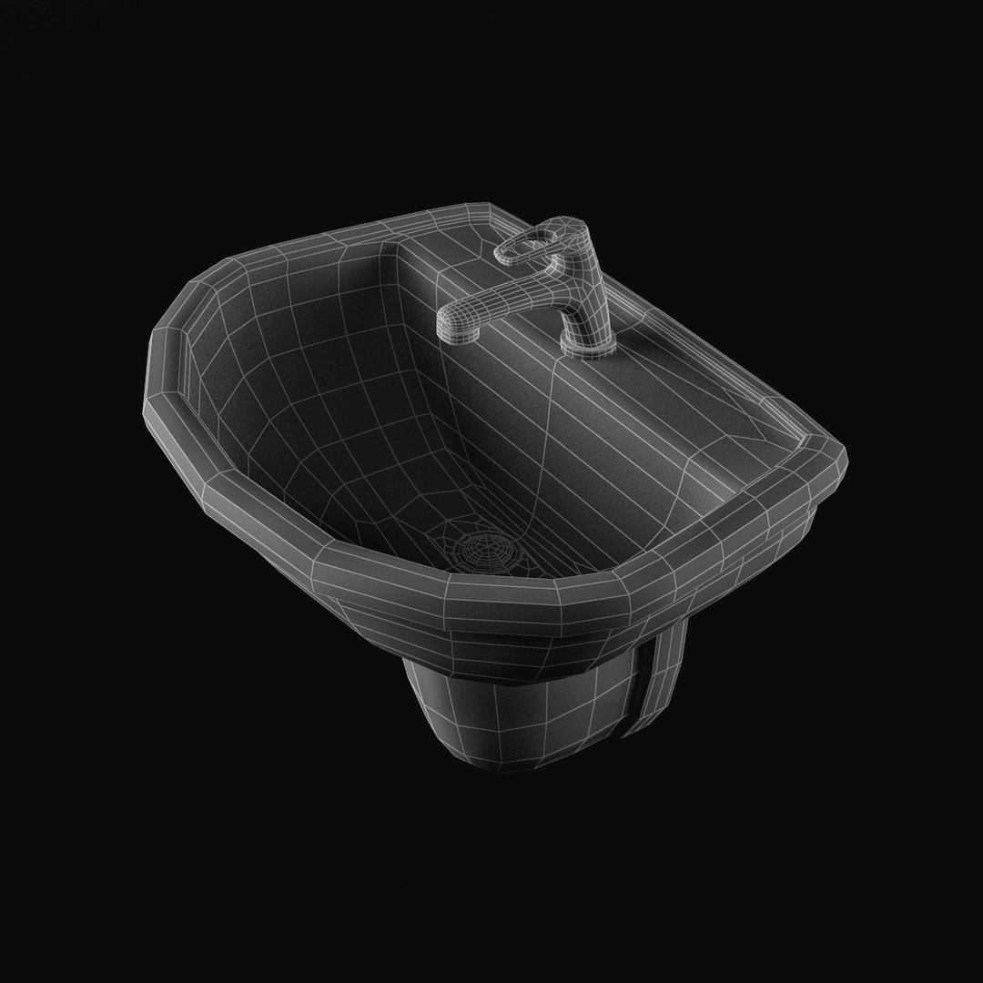 3d Classic Sink Model