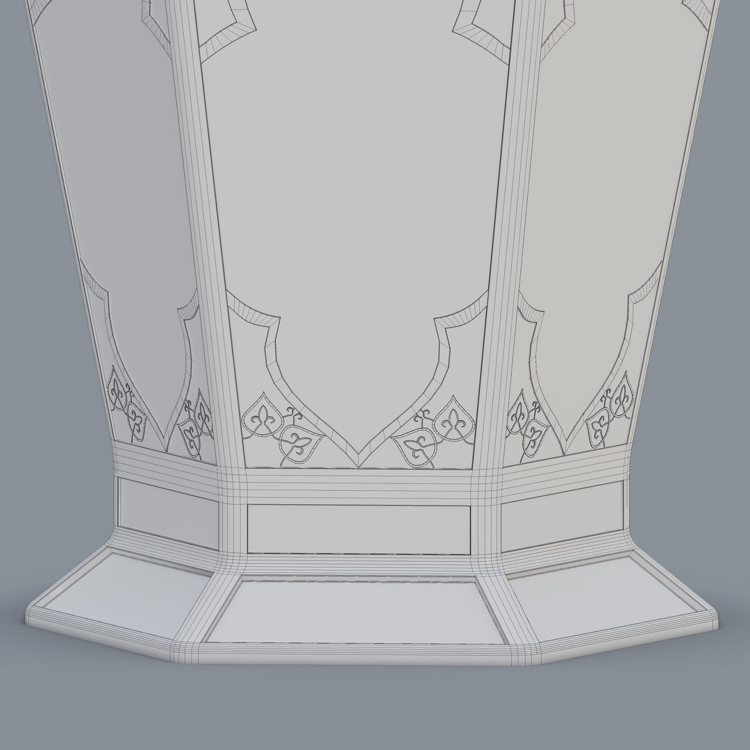 3d Arabic Lantern Fanoos Lamps