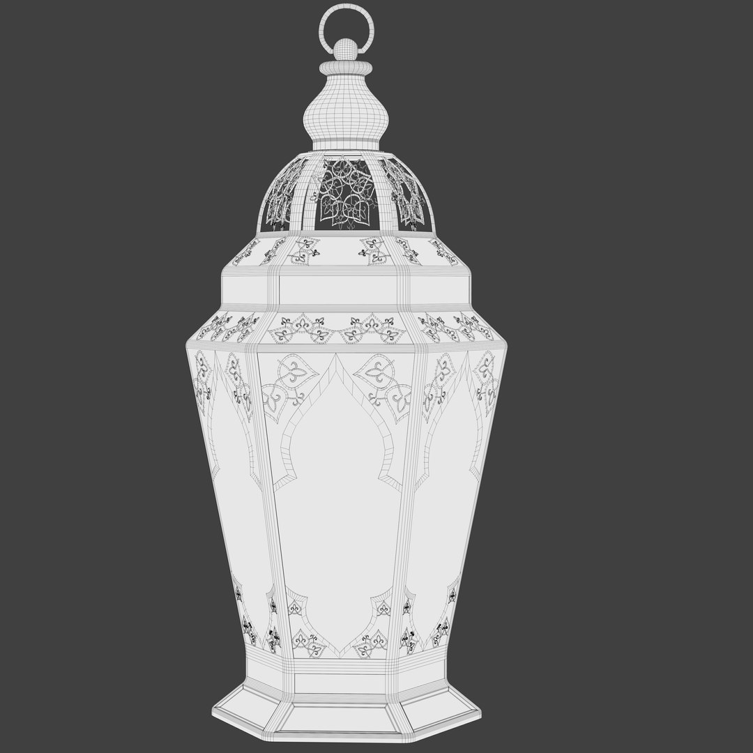 3d Arabic Lantern Fanoos Lamps