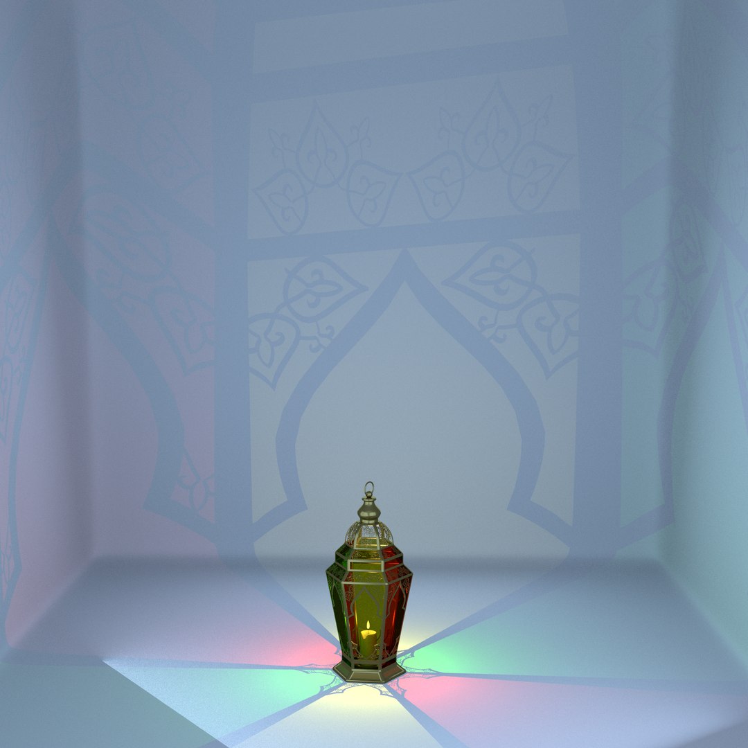 3d Arabic Lantern Fanoos Lamps