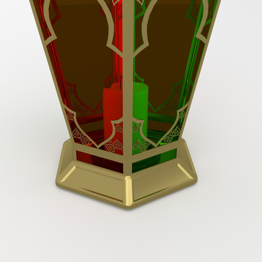 3d Arabic Lantern Fanoos Lamps