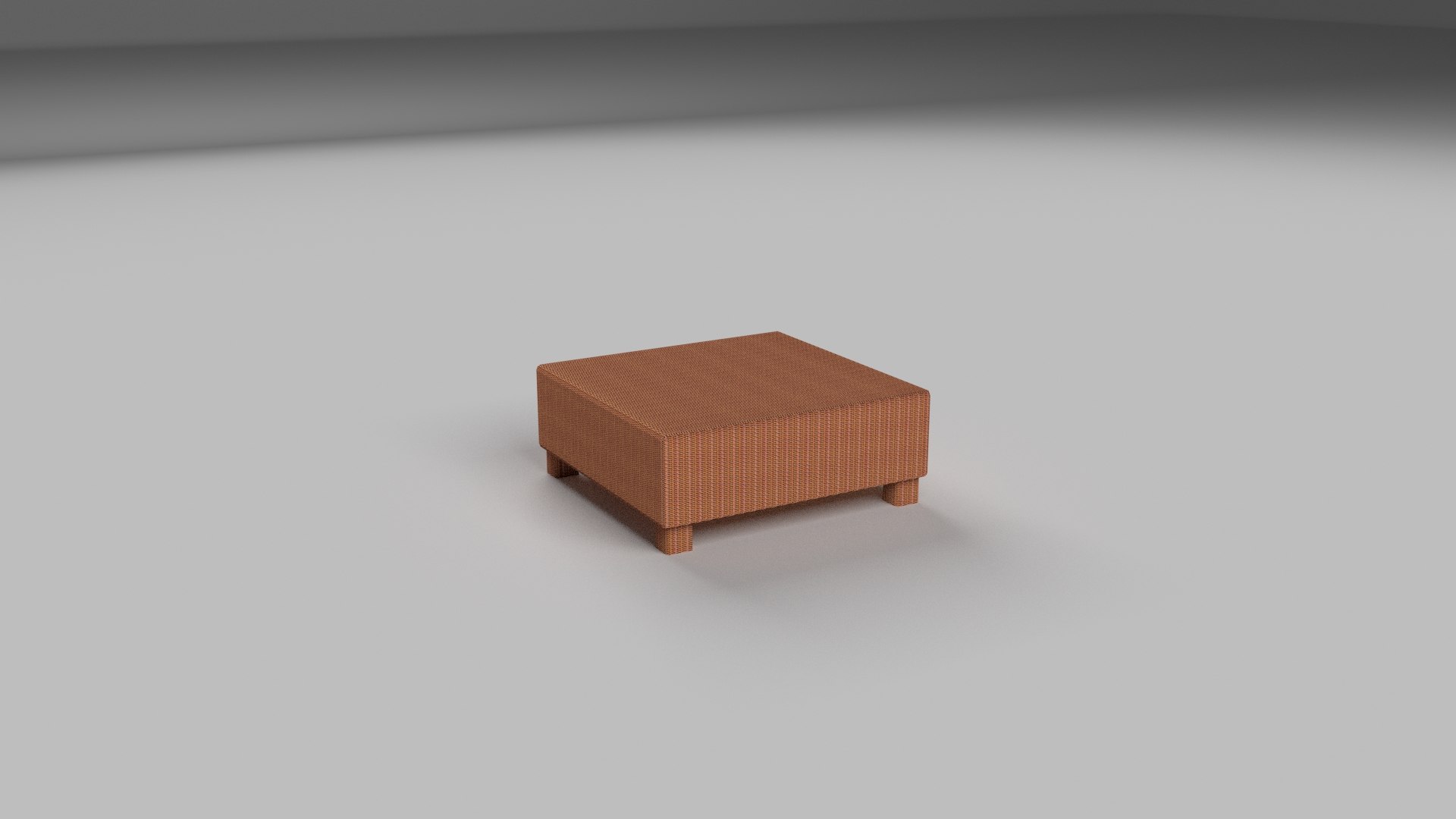 Free Wicker Table 2 3d Model