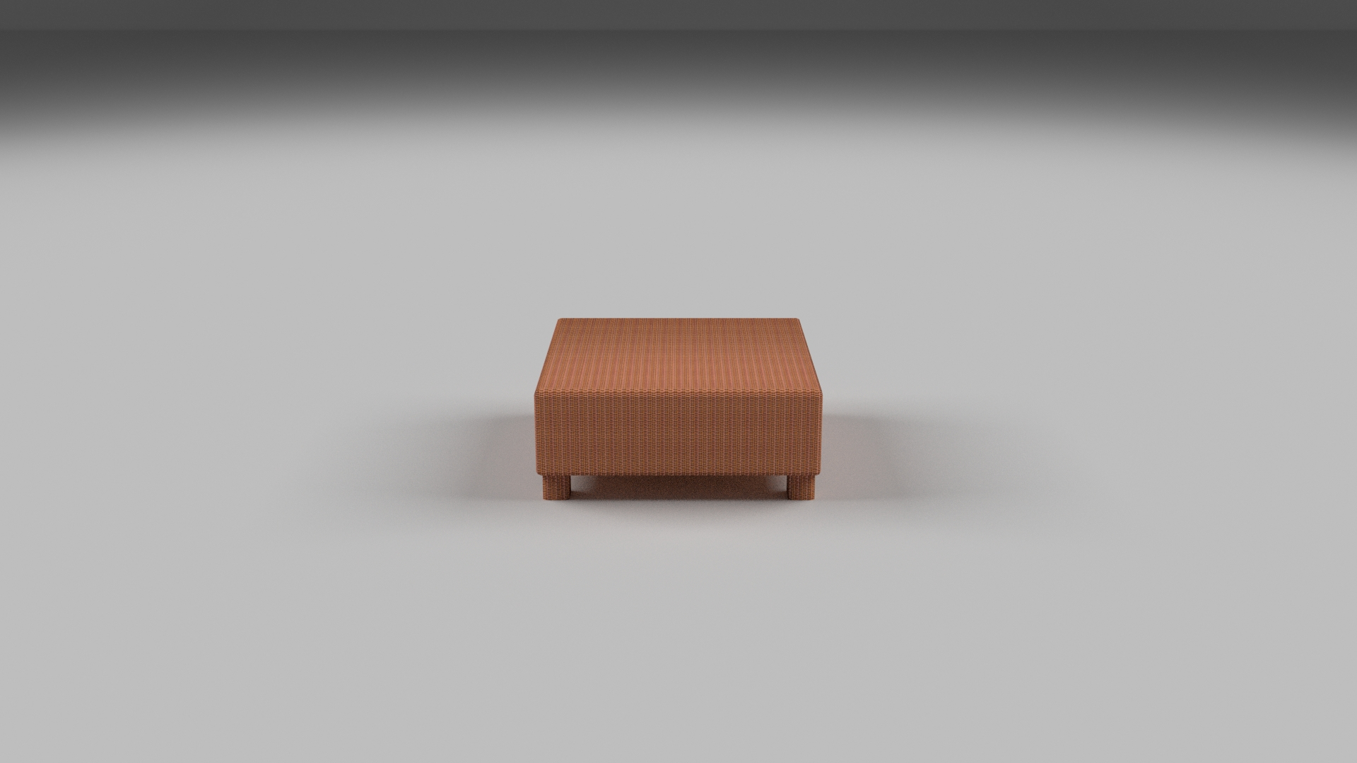 Free Wicker Table 2 3d Model