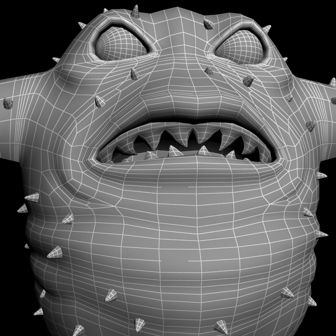 Little Monster 3d Fbx