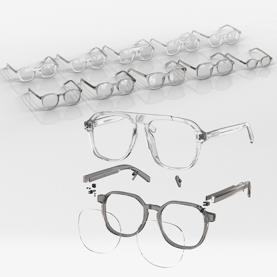 3D Glasses Collection 3D model - TurboSquid 1831750