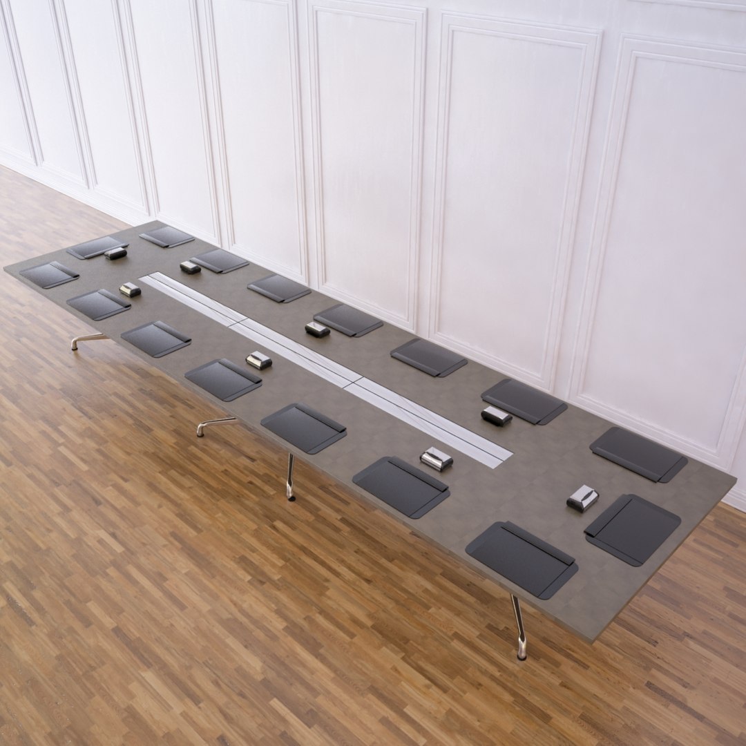 3d Meeting Table Model