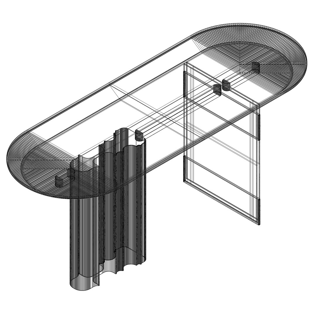 3D OASIS WAVE V176C4 Console Table LuxLucia Casa Model - TurboSquid 2186087