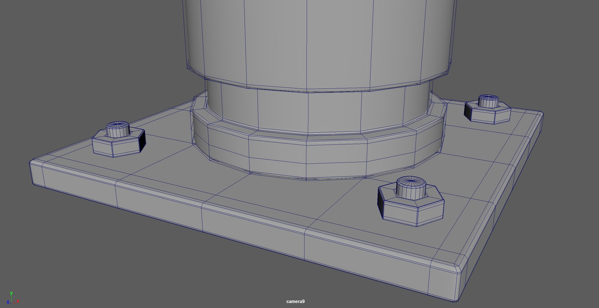 Modern Light Pole 3D Model - TurboSquid 1528390