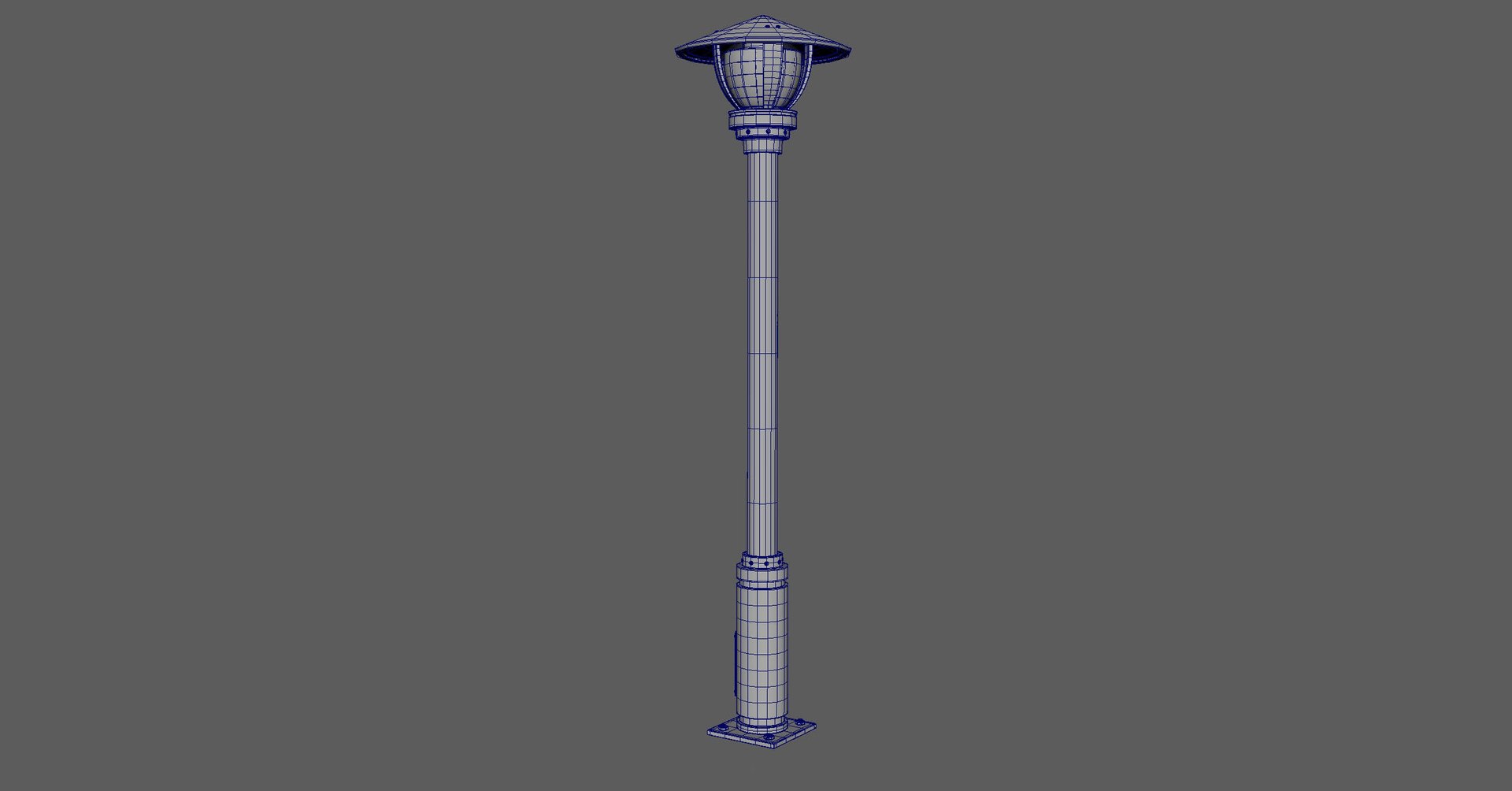 Modern Light Pole 3D Model - TurboSquid 1528390