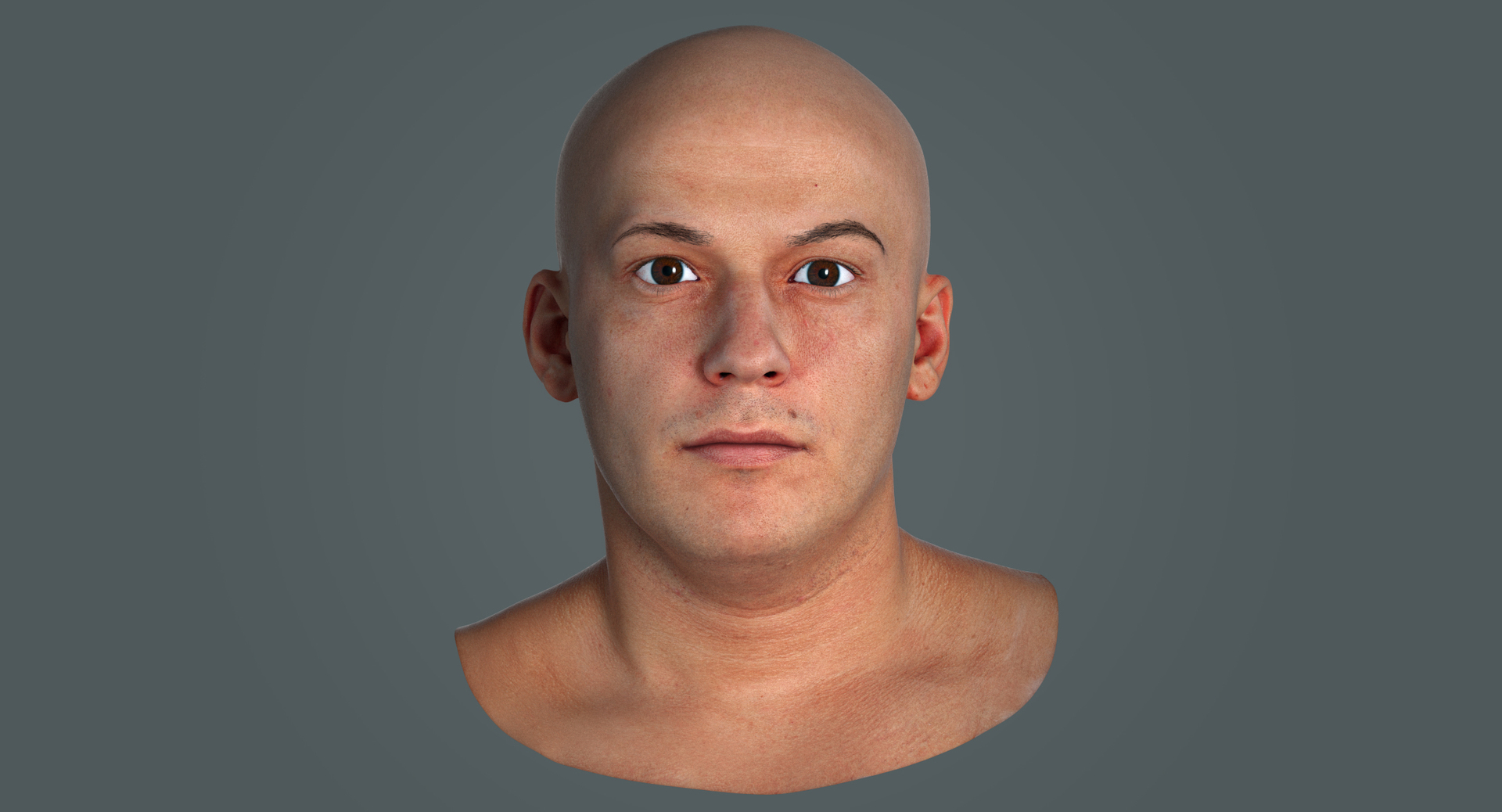 3D Pbr Marcus Real Human Head - TurboSquid 1634516