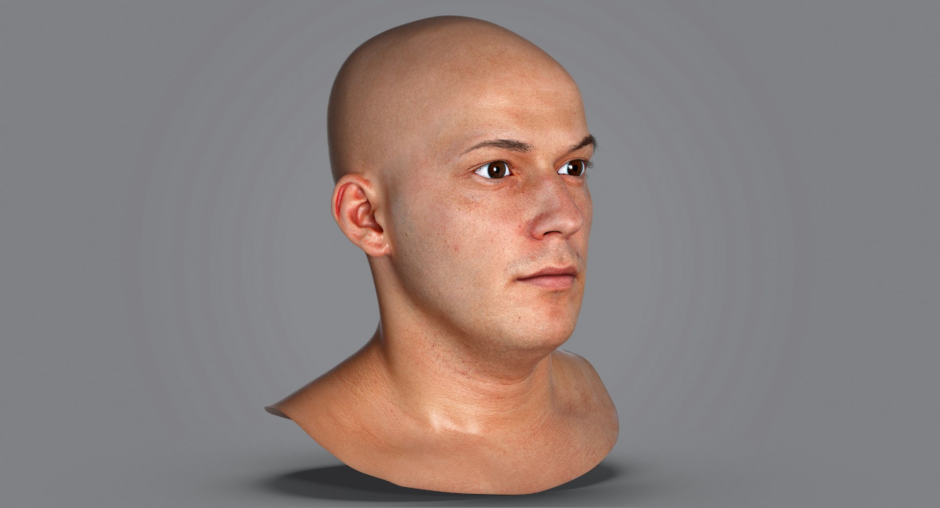 3D Pbr Marcus Real Human Head - TurboSquid 1634516
