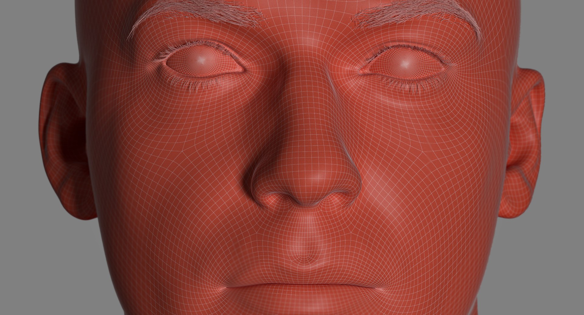 3D pbr marcus real human head - TurboSquid 1634516