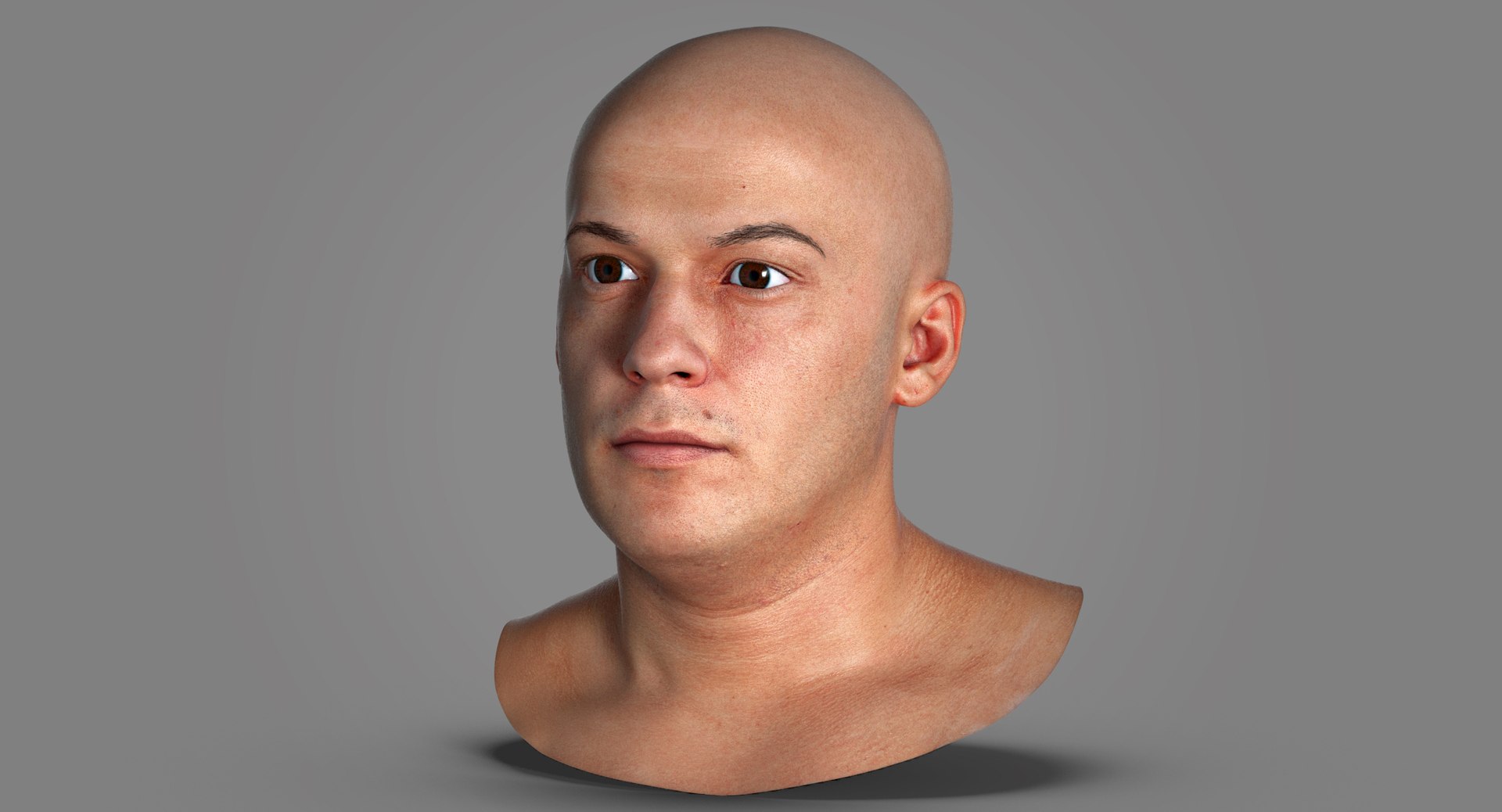 3D Pbr Marcus Real Human Head - TurboSquid 1634516