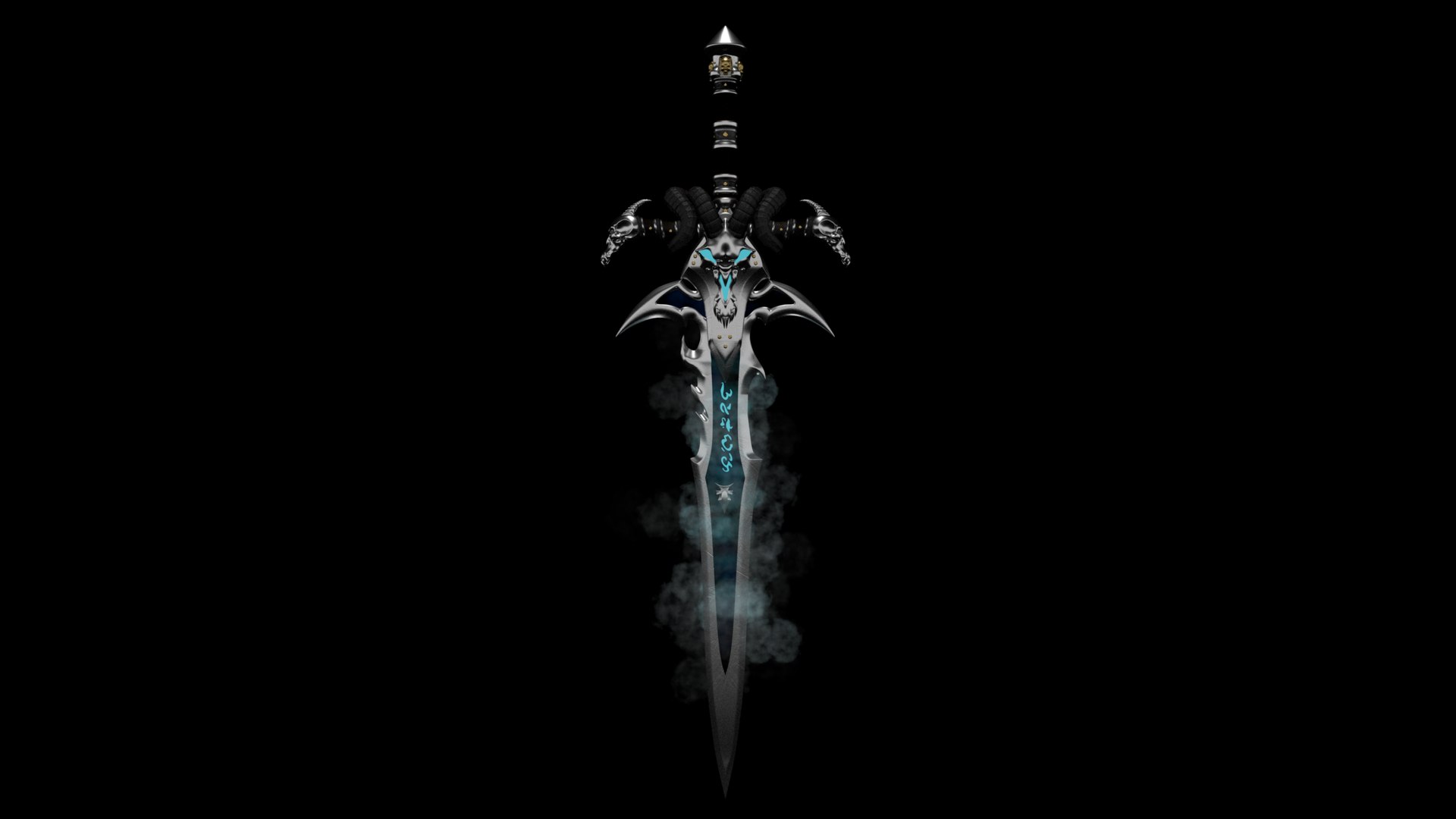 3D Frostmorn Sword - TurboSquid 1692927