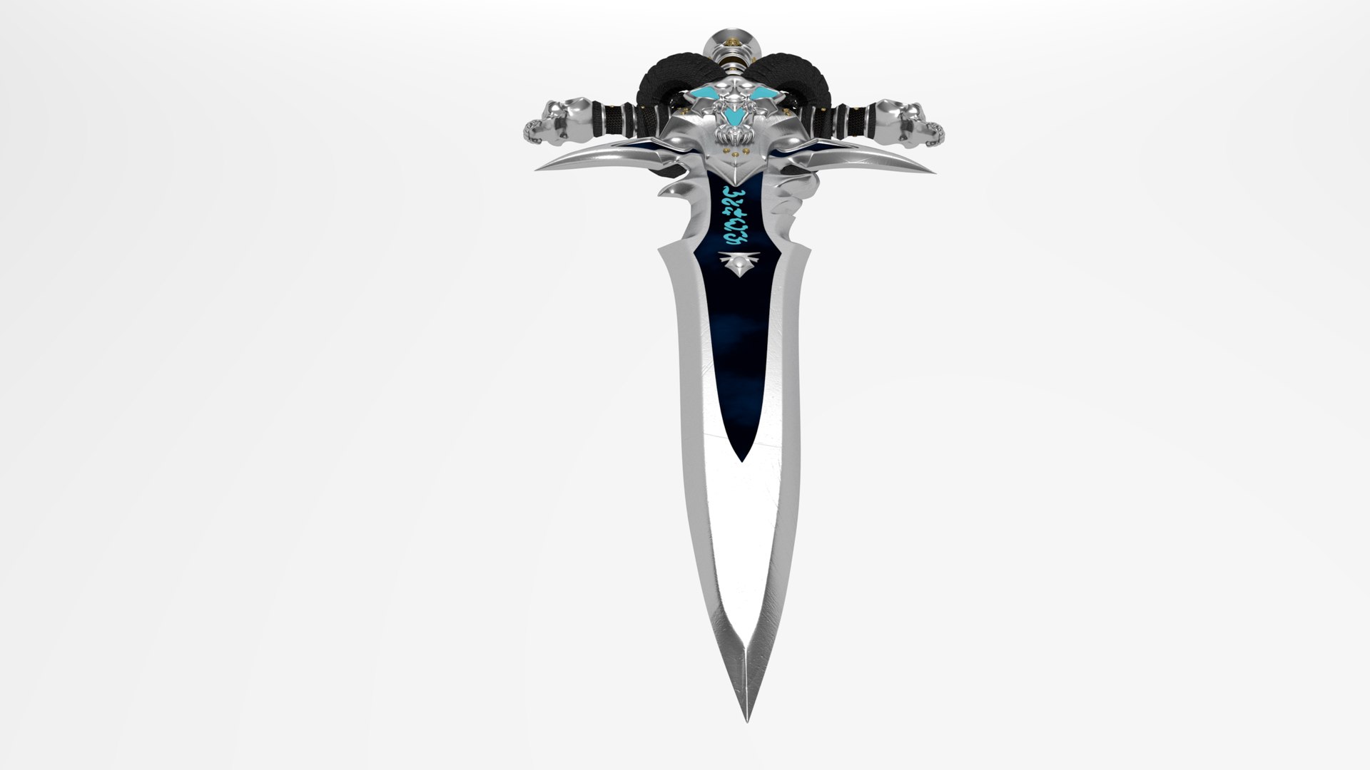 3D Frostmorn Sword - TurboSquid 1692927