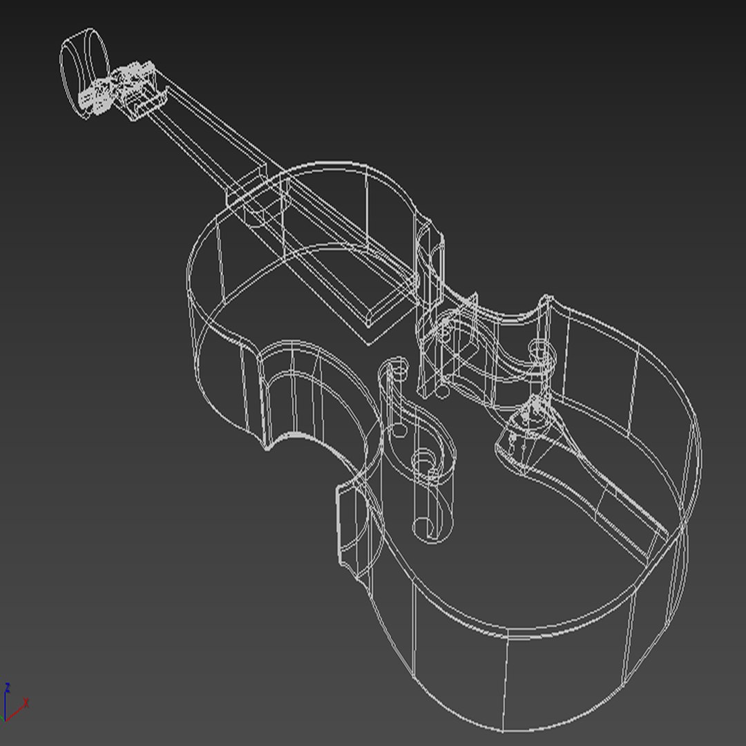 3D Violin 3D Model - TurboSquid 2013347